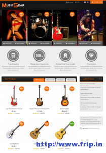 10 Best Joomla Music Templates For Bands, Musician, Dj's, Singers - Frip.in