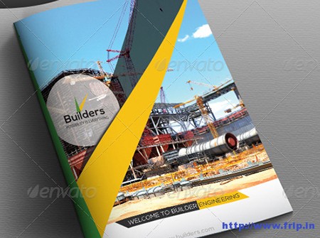 30 Best Construction Brochure Print Templates - Frip.in