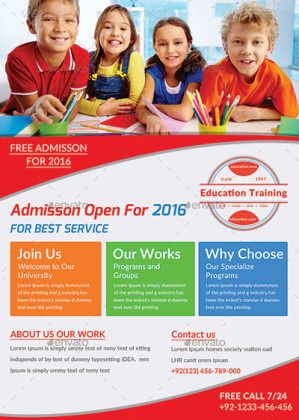 30 Best School Flyer Templates 2025 - Frip.in