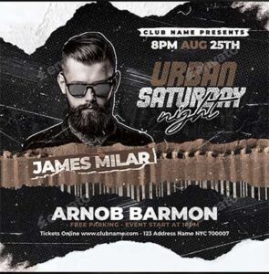 20 Best Artist Flyer Template 2025 - Frip.in