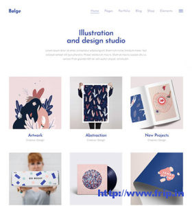 20 Best Artist Portfolio WordPress Themes 2025 - Frip.in