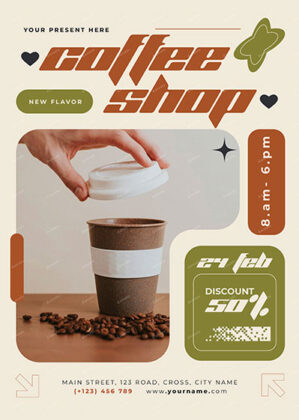 50 Best Coffee Shop Flyer Templates 2026 - Frip.in
