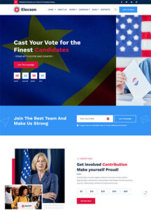 10+ Best Political Website Template 2025 For Politicians - Frip.in