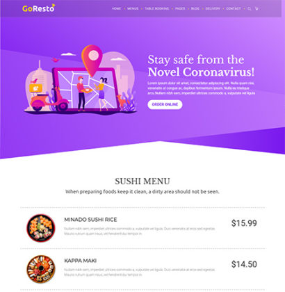 10 Best Food Delivery WordPress Themes 2025 - Frip.in