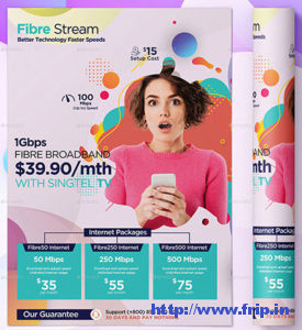 15 Best Internet Broadband Promotion Flyer 2025 - Frip.in