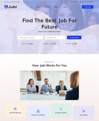 10 Best Job Board Website Templates 2026 - Frip.in