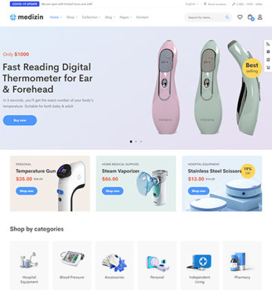 10+ Best Medical WooCommerce Themes 2026 - Frip.in