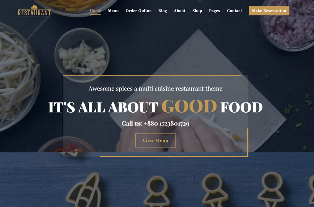 Restaurant WordPress Theme By Templatic Themes - Frip.in