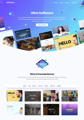 Ultra Software WordPress Theme By Themify Themes - Frip.in
