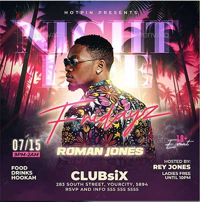 35 Best DJ Flyer Template 2025 - Frip.in