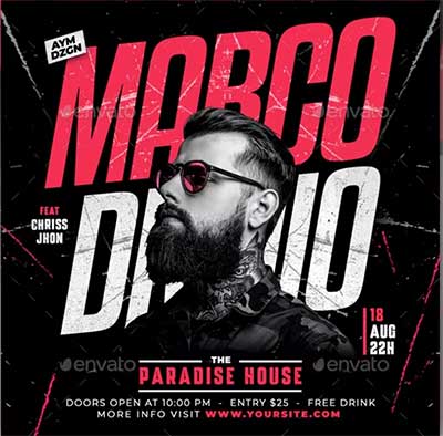 35 Best DJ Flyer Template 2025 - Frip.in