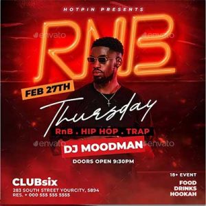 35 Best DJ Flyer Template 2025 - Frip.in