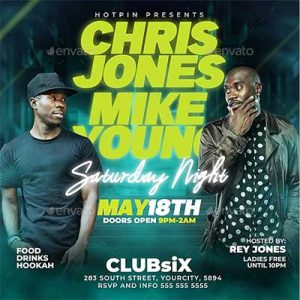 35 Best DJ Flyer Template 2025 - Frip.in