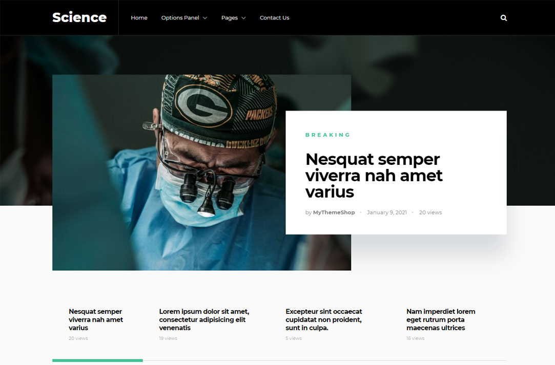 Science Magazine WordPress Theme By Mythemeshop Themes - Frip.in