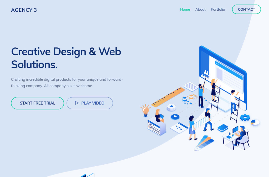 Ultra Agency3 WordPress Theme By Themify Themes - Frip.in