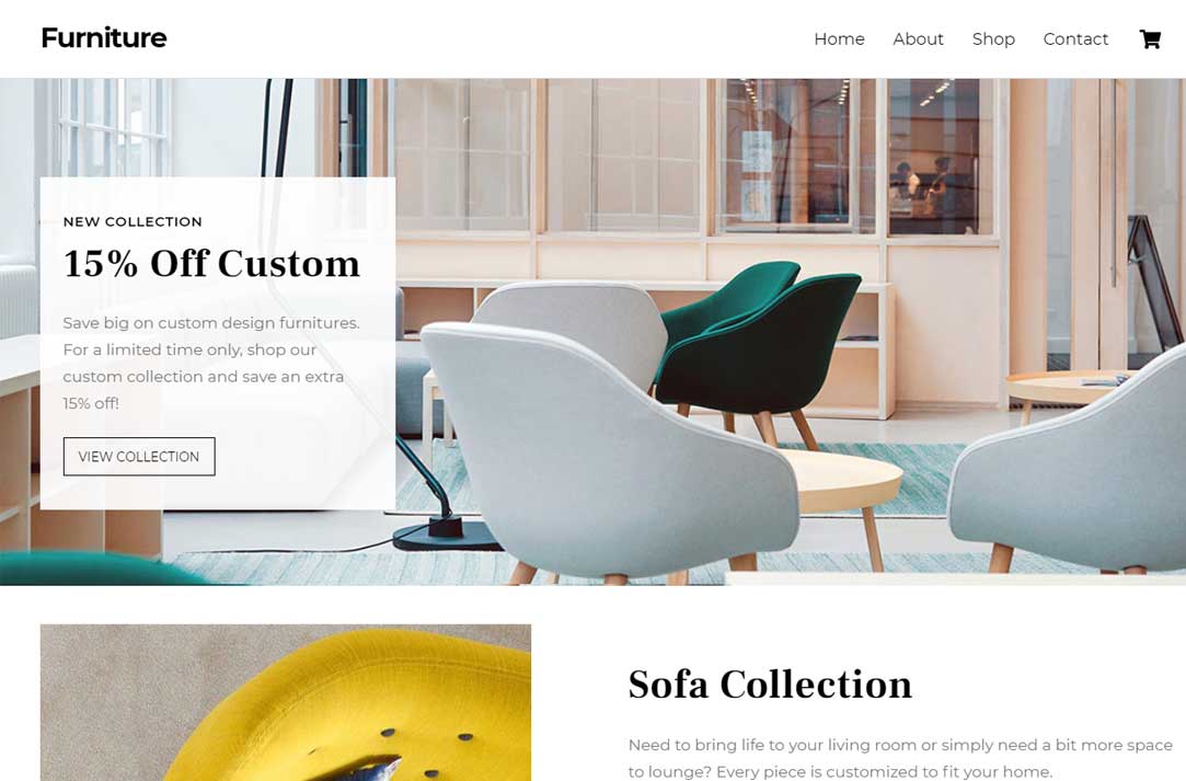 Ultra Furniture WordPress Theme By Themify Themes - Frip.in