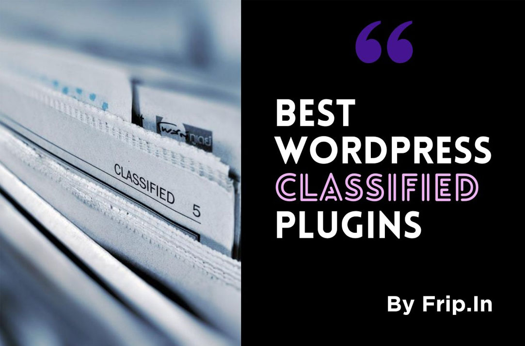 4 Best WordPress Classified Plugins 2025 - Frip.in