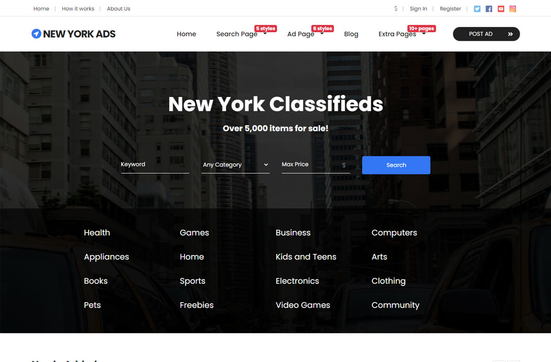 WordPress Classifieds Theme By PremiumPress 2026 - Frip.in